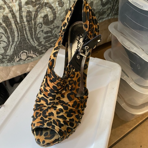 Shoes | Cheetah Print High Heels | Poshmark